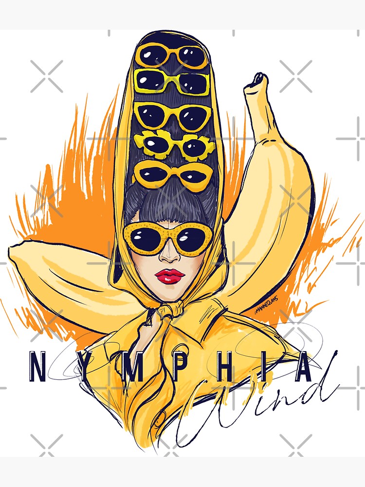 "Nymphia Wind Drag Queen" Magnet for Sale by mannequinsart | Redbubble