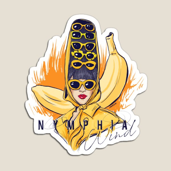 "Nymphia Wind Drag Queen" Magnet for Sale by mannequinsart | Redbubble