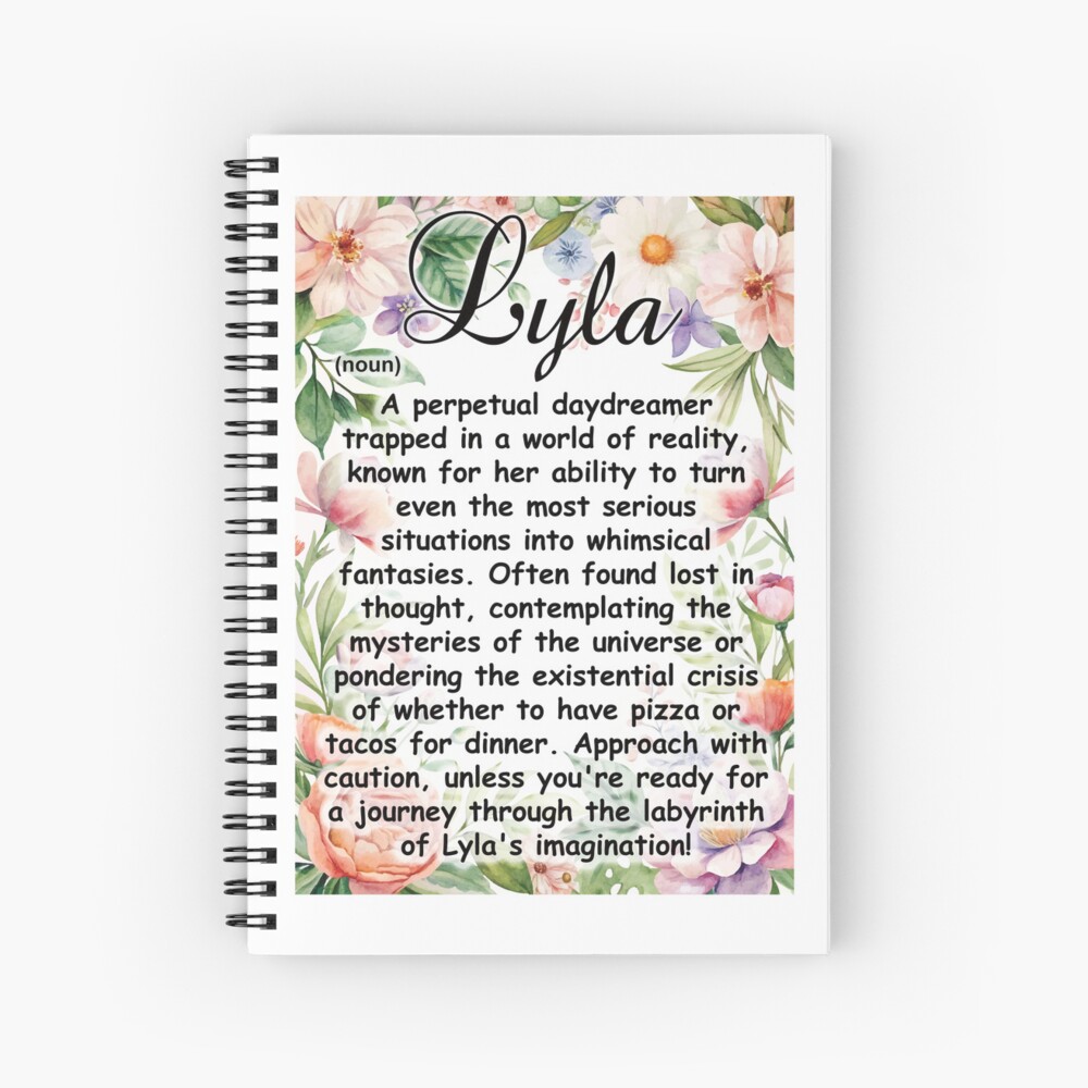"Lyla name" Poster for Sale by vitbich | Redbubble