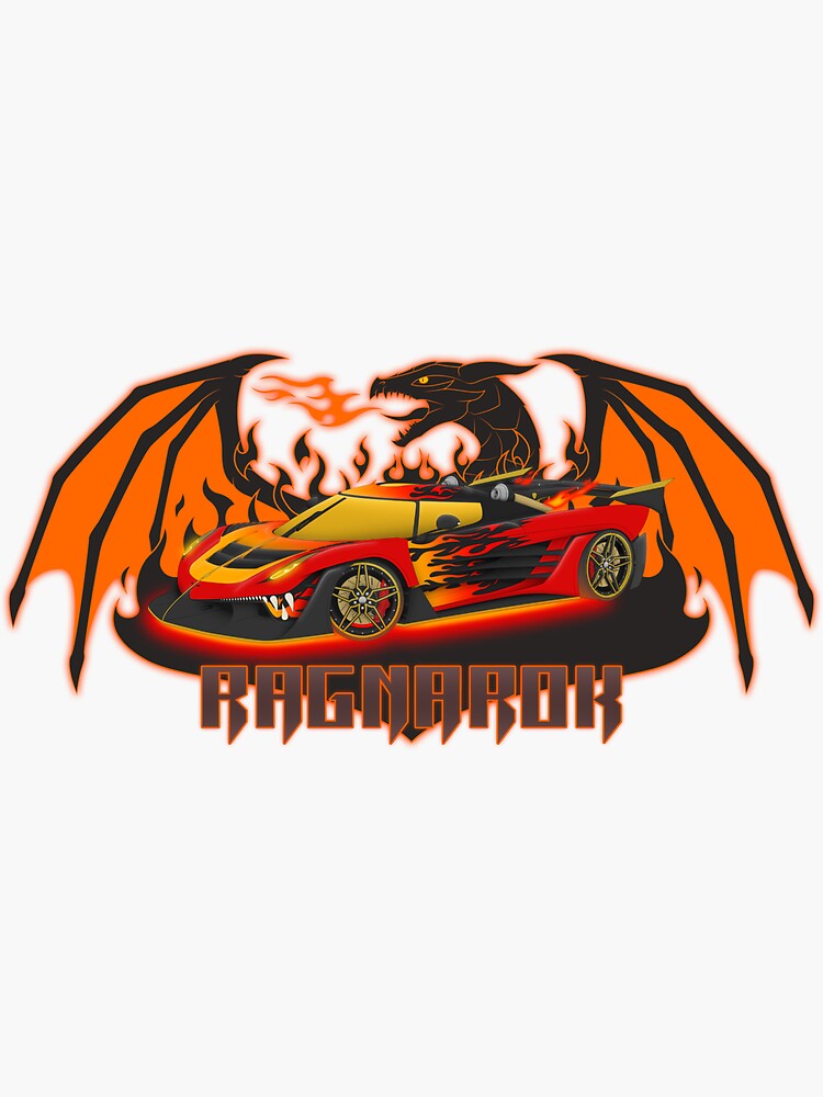 "RAGNAROK" Sticker for Sale by JakeBurner | Redbubble