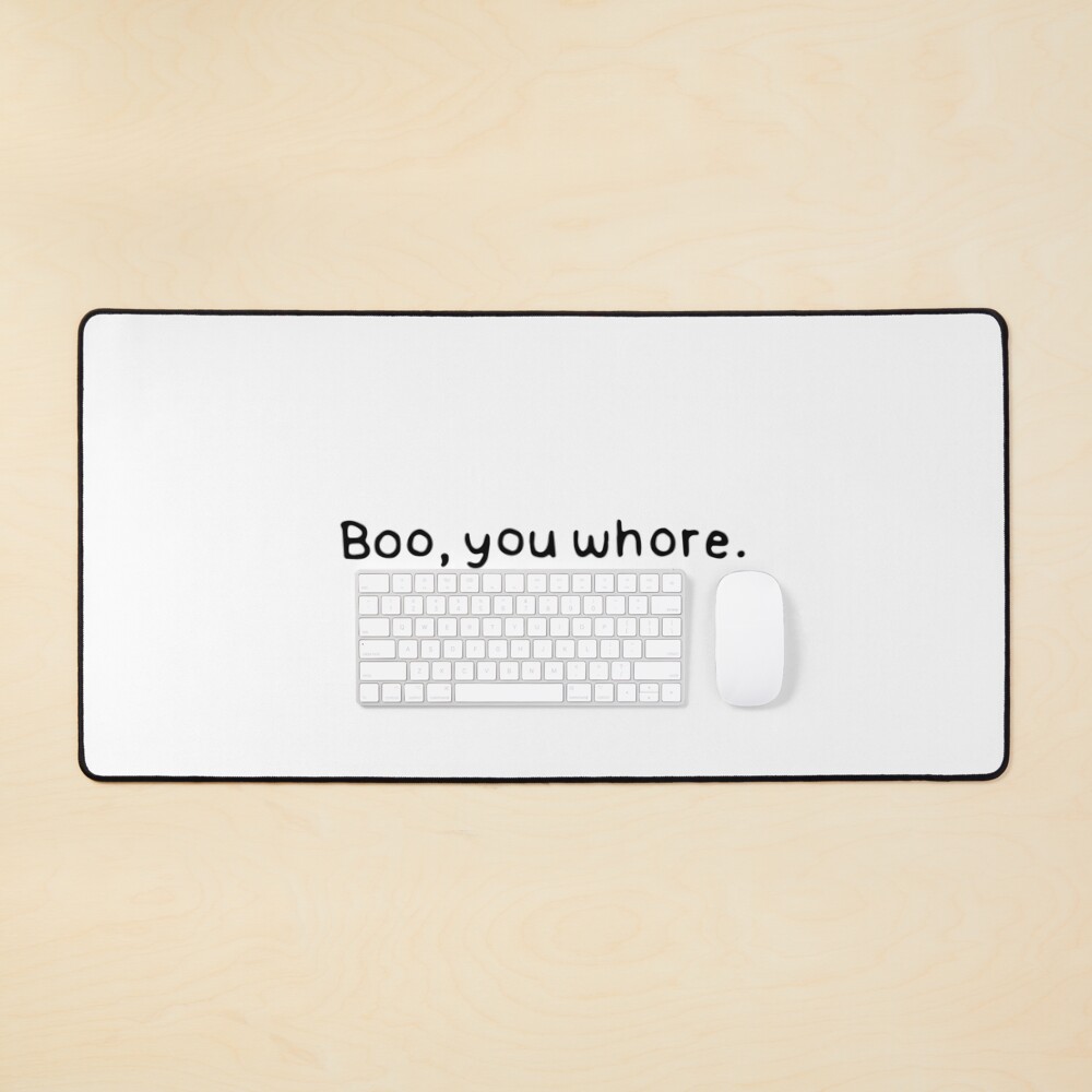 "Boo, you whore. Regina George. Mean Girls" Sticker for Sale by ...