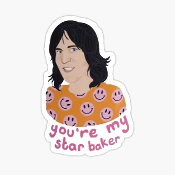"Noel Fielding You re My Star Baker" Sticker for Sale by matsondell ...