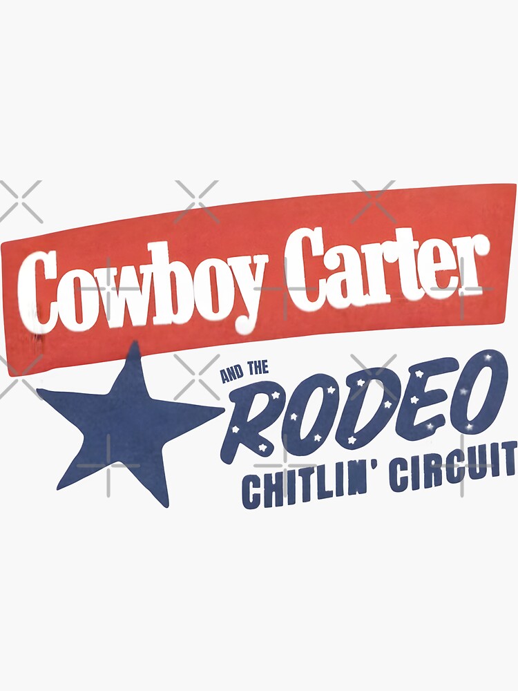 Cowboy Carter Sticker, Beyonce Cowboy Carter Sticker venduto da Sam ...