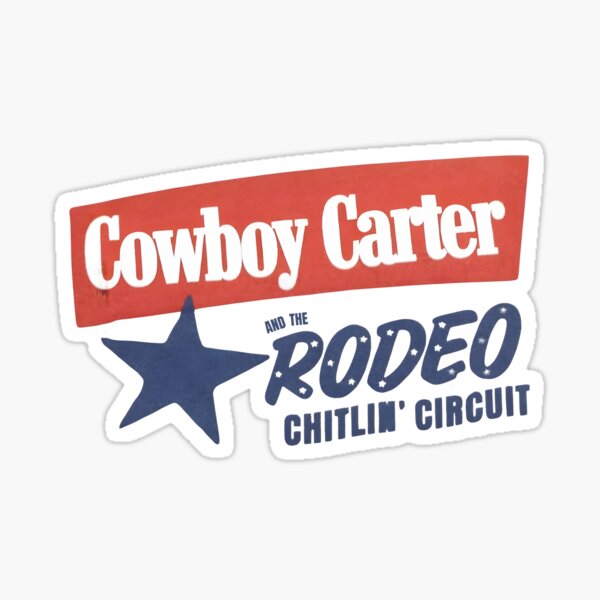 "Cowboy Carter" Sticker for Sale by Merchbywatkins | Redbubble