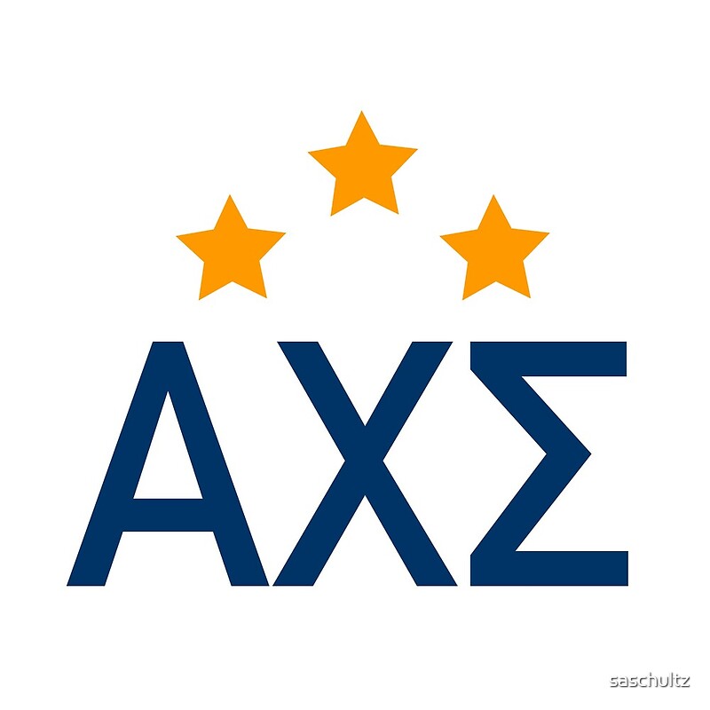 "Alpha Chi Sigma Three Stars" by saschultz | Redbubble