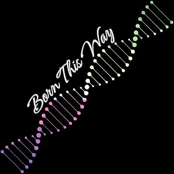 "Genderfae Pride Flag DNA, Genderdoe Born This Way Pride Design ...