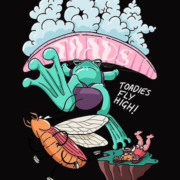 " 2024 Queensland Cane Toads - Paragliding State Of Origin" Sticker for ...