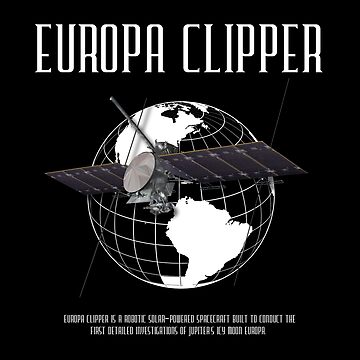 "Europa Clipper Space Exploration Retro Logo" Sticker for Sale by ...