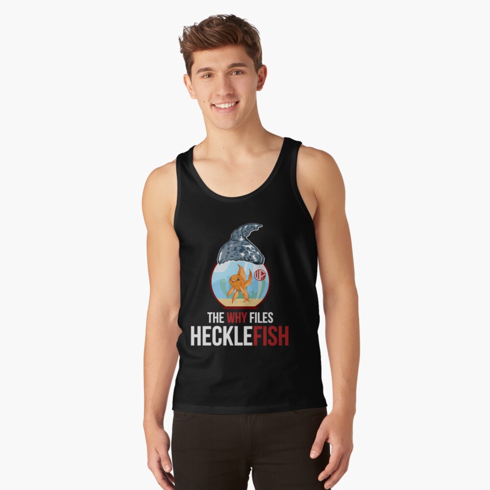 "The Why Files Black Hecklefish" Essential T-Shirt for Sale by ...
