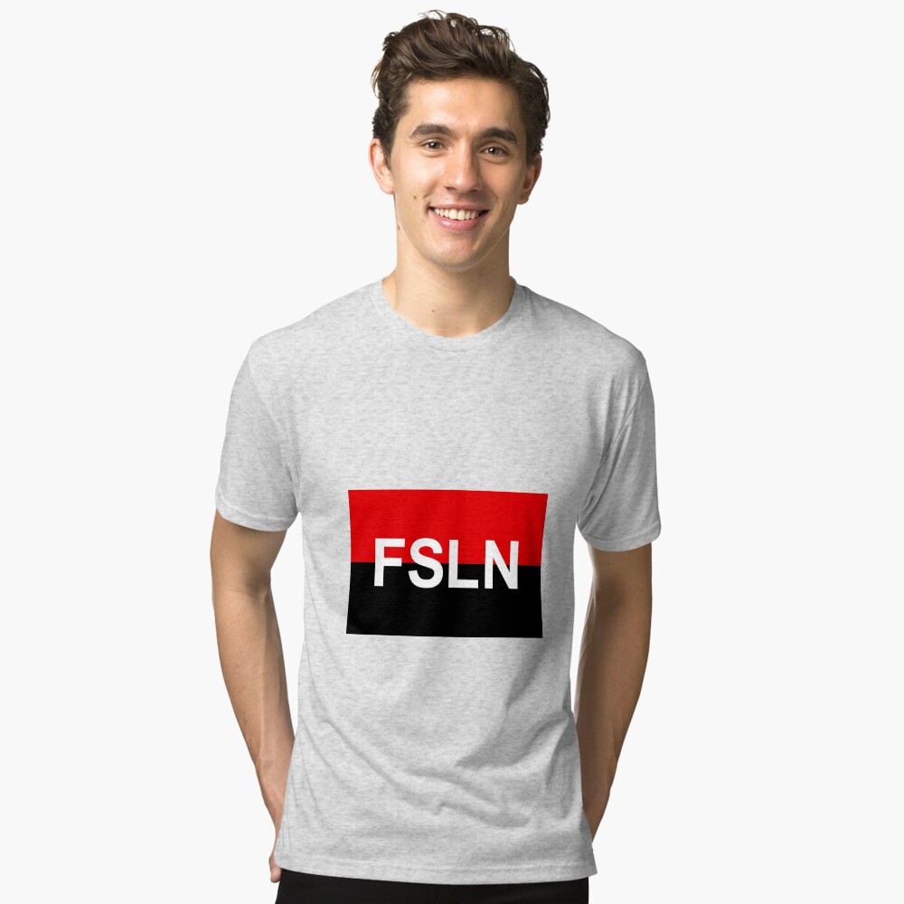 "Flag of the FSLN" Sticker for Sale by Martstore | Redbubble