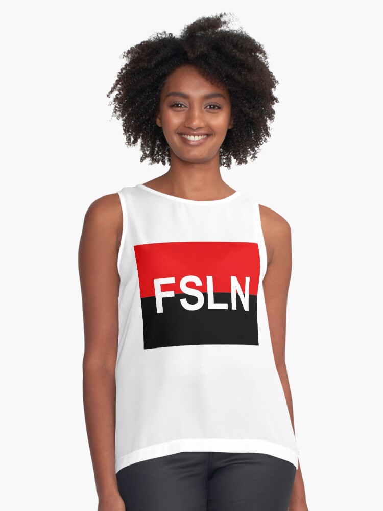 "Flag of the FSLN" Sticker for Sale by Martstore | Redbubble
