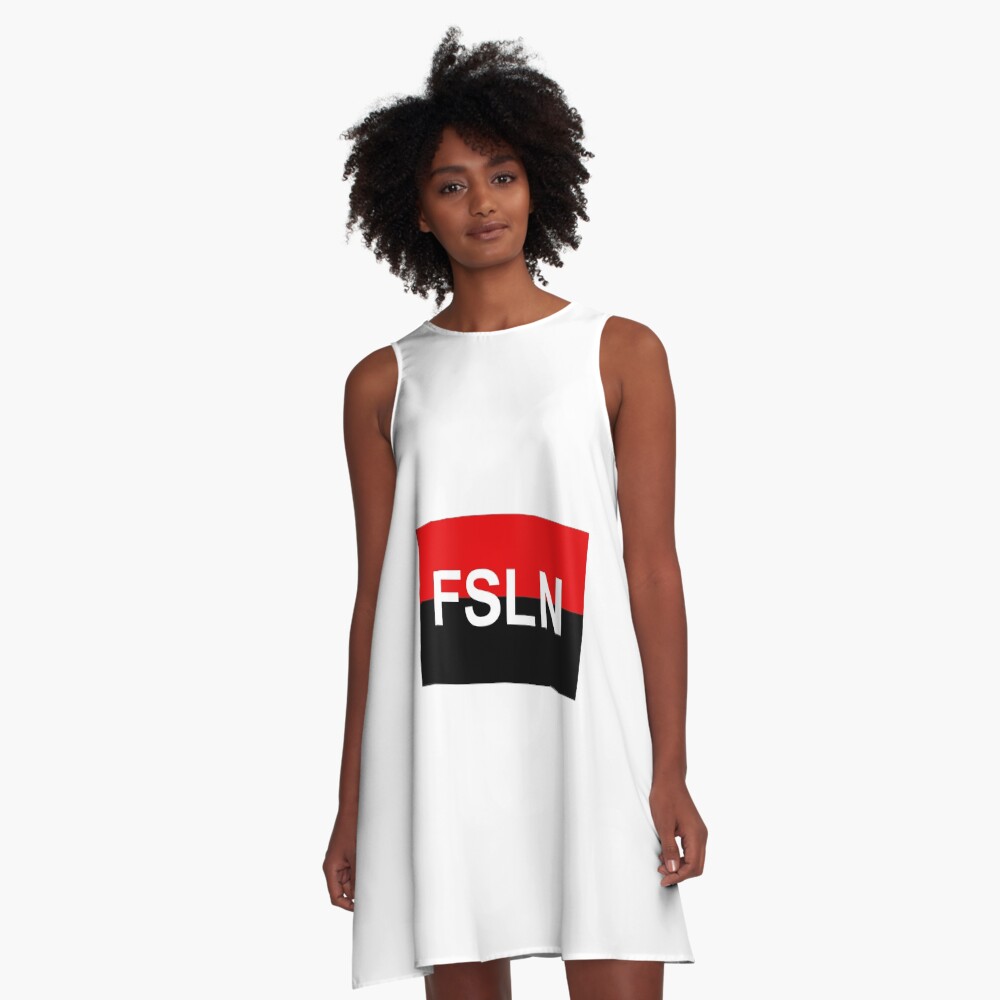 "Flag of the FSLN" Sticker for Sale by Martstore | Redbubble