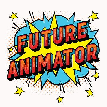"Future Animator Animation" Sticker for Sale by jaygo | Redbubble