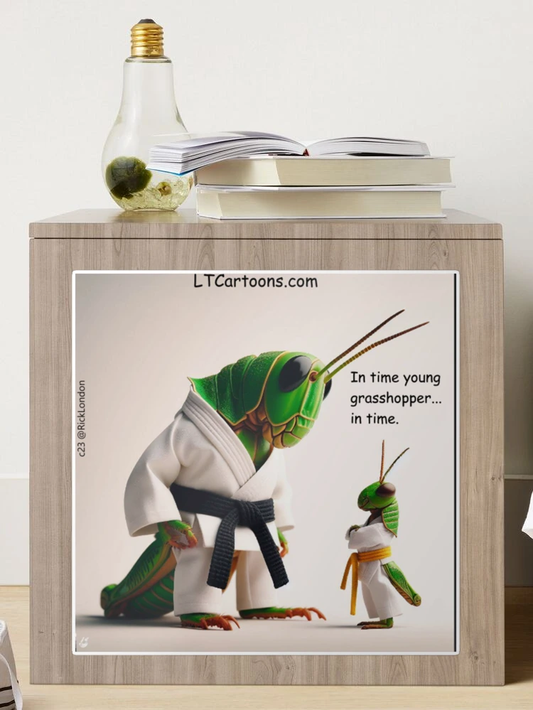 Karate Kid Grasshopper Quote Young Grasshopper On His Journey To Kug