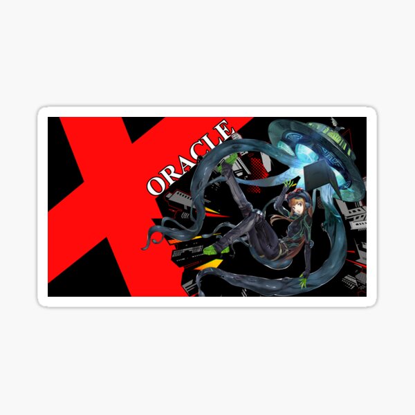 "Persona 5 The Phantom X - Oracle" Sticker by VelvetZone | Redbubble