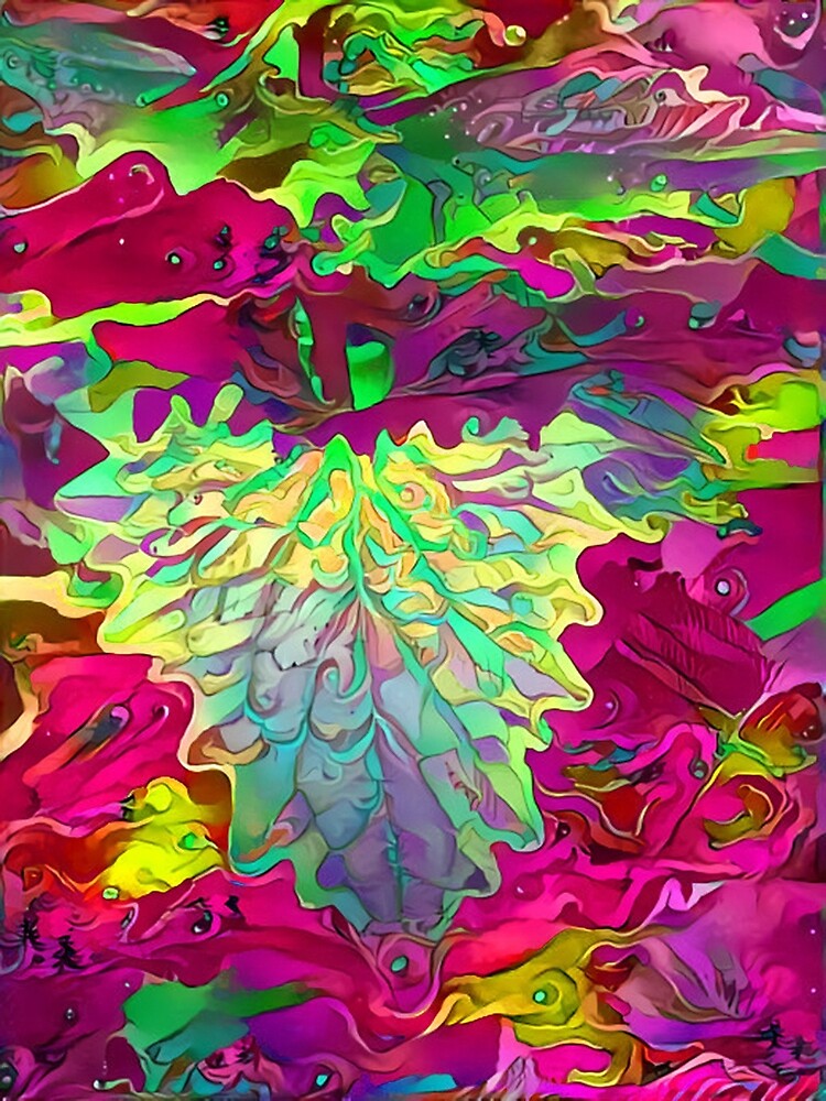 "Psychedelic plant" Poster for Sale by chironex | Redbubble