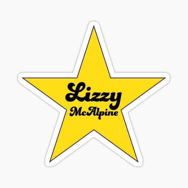 "lizzy mcalpine star" Sticker for Sale by BAMsketches | Redbubble
