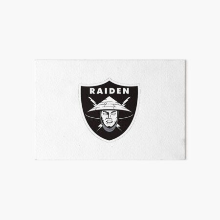 "Raiden in Raiders logo" Art Board Print by HoodieMaxlo | Redbubble