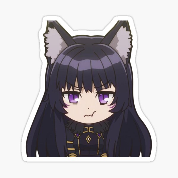 "Chibi Delta The Eminence in Shadow" Sticker for Sale by Catllover ...