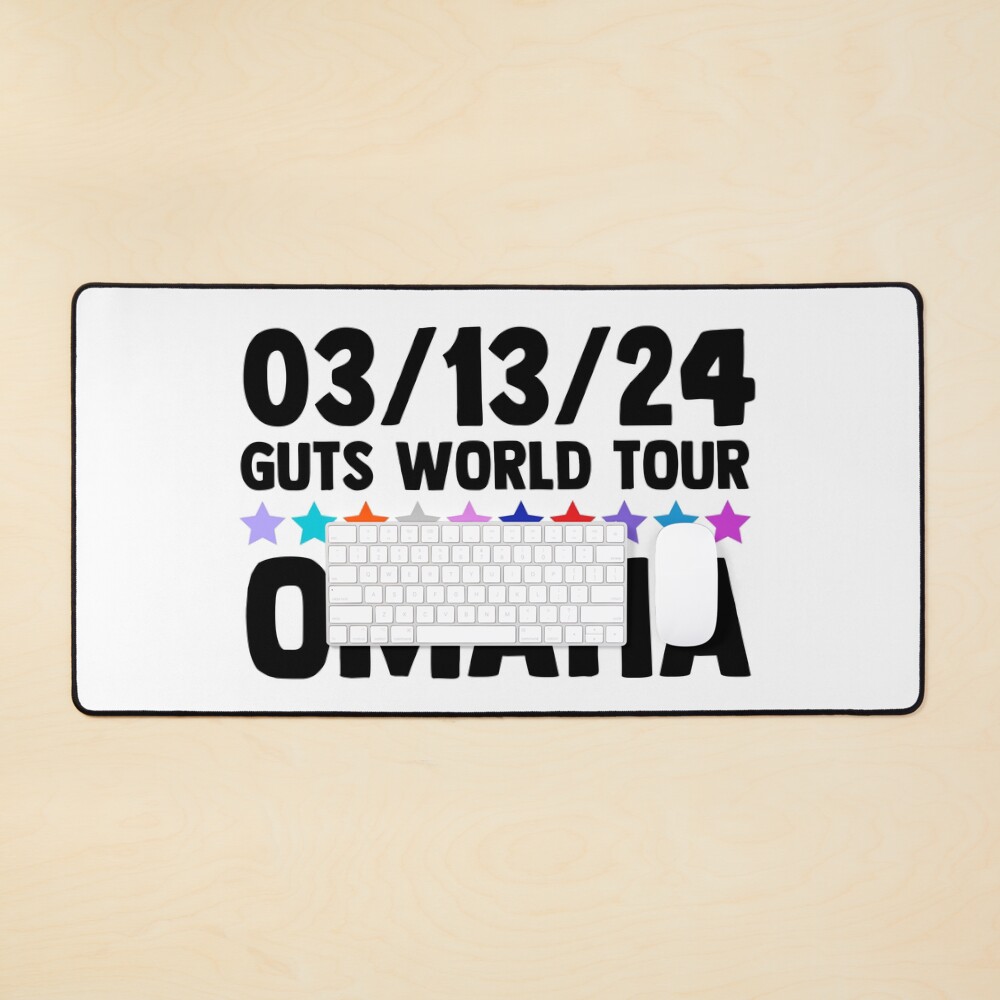 "Olivia R Guts World Tour Omaha" Sticker for Sale by sarahswiftie ...