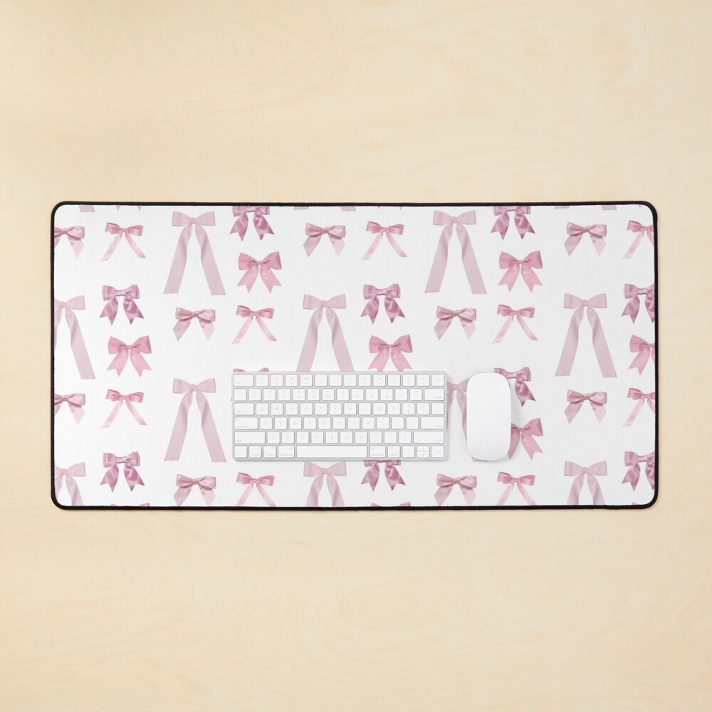 "pink bows" Sticker for Sale by verycoolandnice | Redbubble
