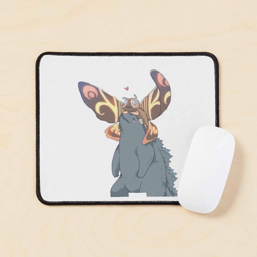 "Mothra and Godzilla" Sticker for Sale by ClarksCosplays | Redbubble