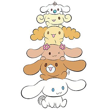 "Cinnamoroll and Friends Stack" Sticker for Sale by DecalPenPal | Redbubble