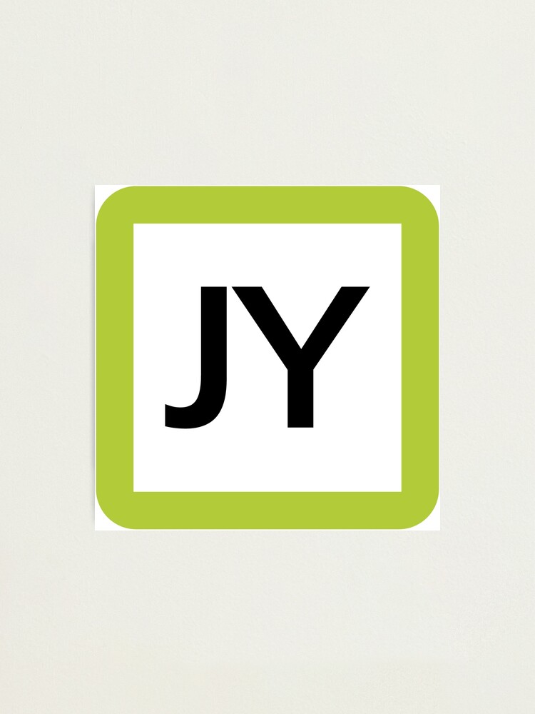 "JY / 山手線ロゴ-Yamanote Line logo-" Photographic Print by TOKYOFLAGSTORE ...