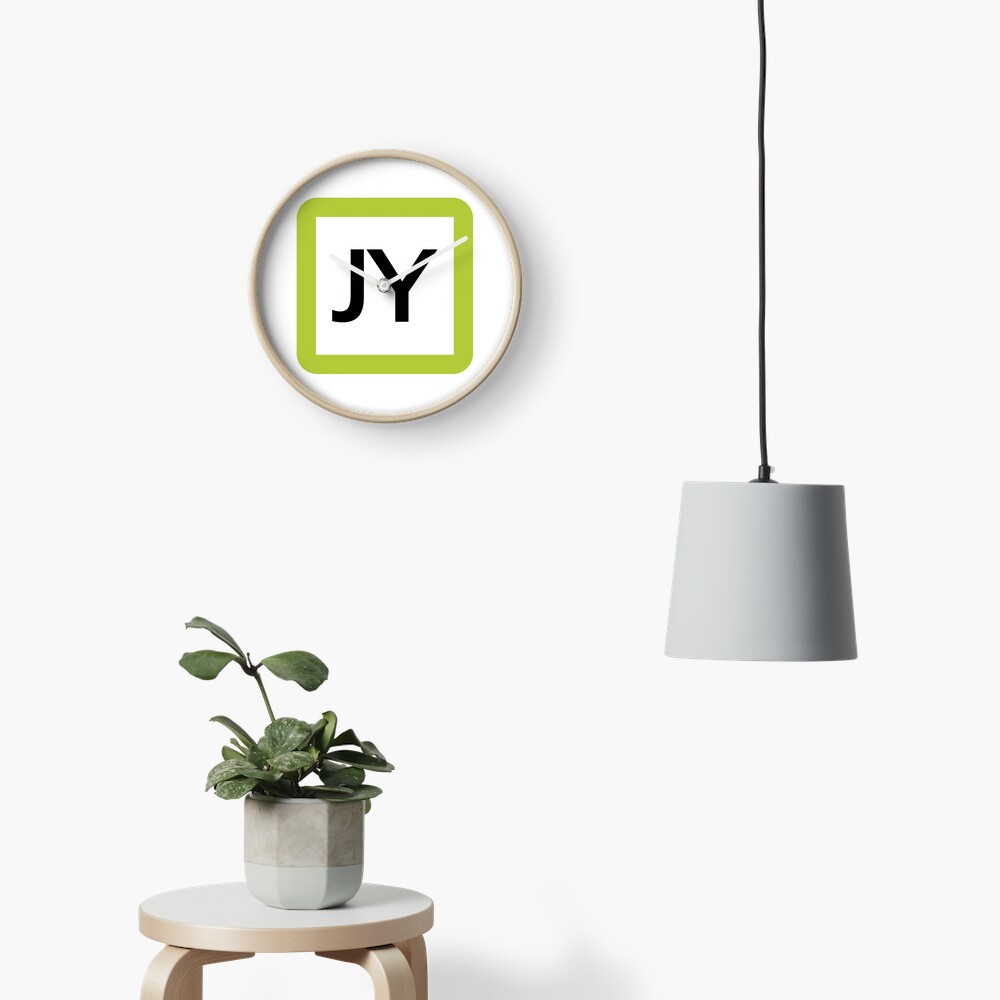 "JY / 山手線ロゴ-Yamanote Line logo-" Clock by TOKYOFLAGSTORE | Redbubble