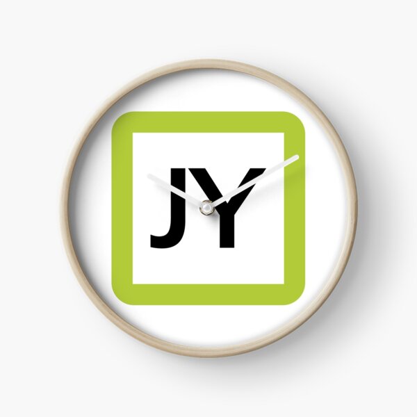 "JY / 山手線ロゴ-Yamanote Line logo-" Clock by TOKYOFLAGSTORE | Redbubble