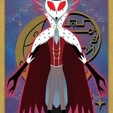 "Stolas Tarot Card" Sticker for Sale by Weemadrachel | Redbubble