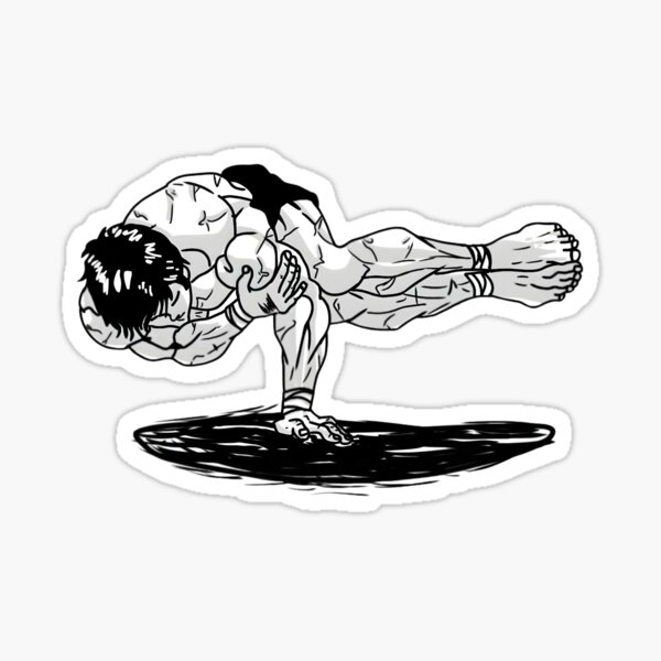 "Baki" Sticker for Sale by najjar007 | Redbubble