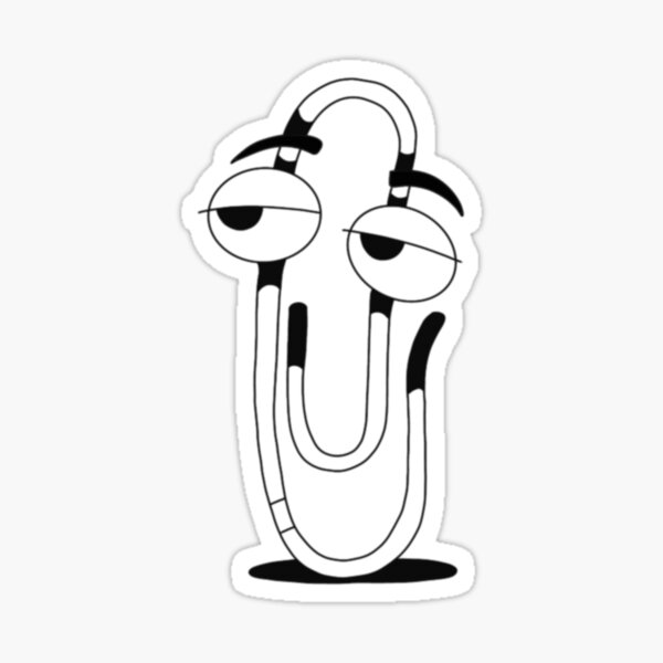 "90S Clippy Windons Vintage 1" Sticker for Sale by GisselleCarter ...