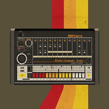 "TR-808" Sticker for Sale by Plan8 | Redbubble