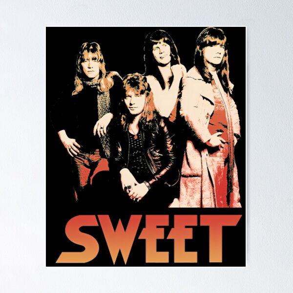 "The Sweet Glam Rock" Poster for Sale by Gregorioling | Redbubble