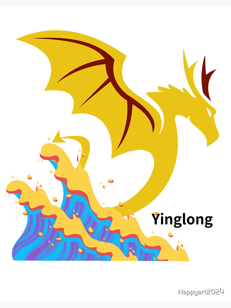 "Yinglong (Flying Dragon) Chinese myths & legend" Sticker for Sale by ...