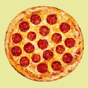 "pepperoni pizza " Sticker for Sale by Wolfysparks101 | Redbubble