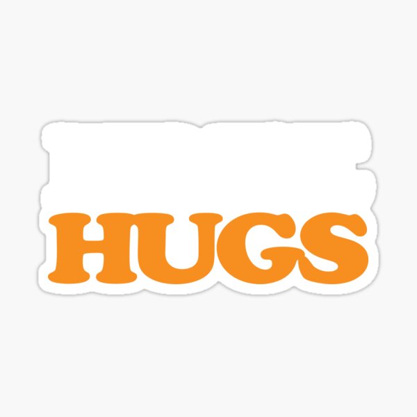 "Free Hugs V3 " Sticker by TeeTimeGuys | Redbubble