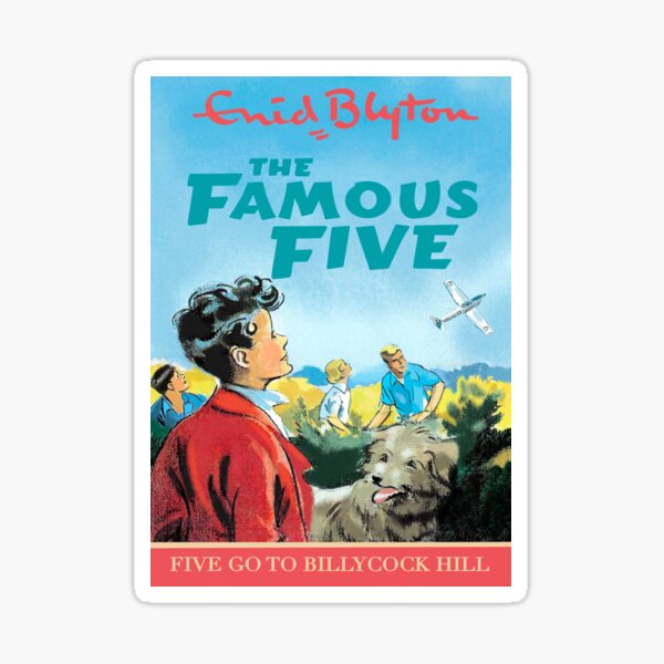 "The Famous Five by Enid Blyton" Sticker for Sale by booksnbobs | Redbubble