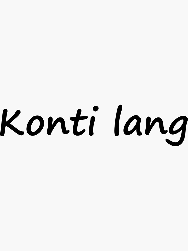 Konti Lang Memes