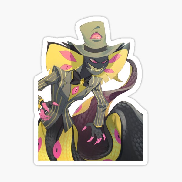 "Sir Pentious - Hazbin Hotel" Sticker for Sale by Charlieweslman ...