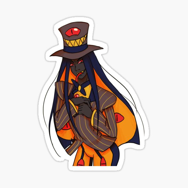 "Sir Pentious - Hazbin Hotel" Sticker for Sale by florenceboo | Redbubble
