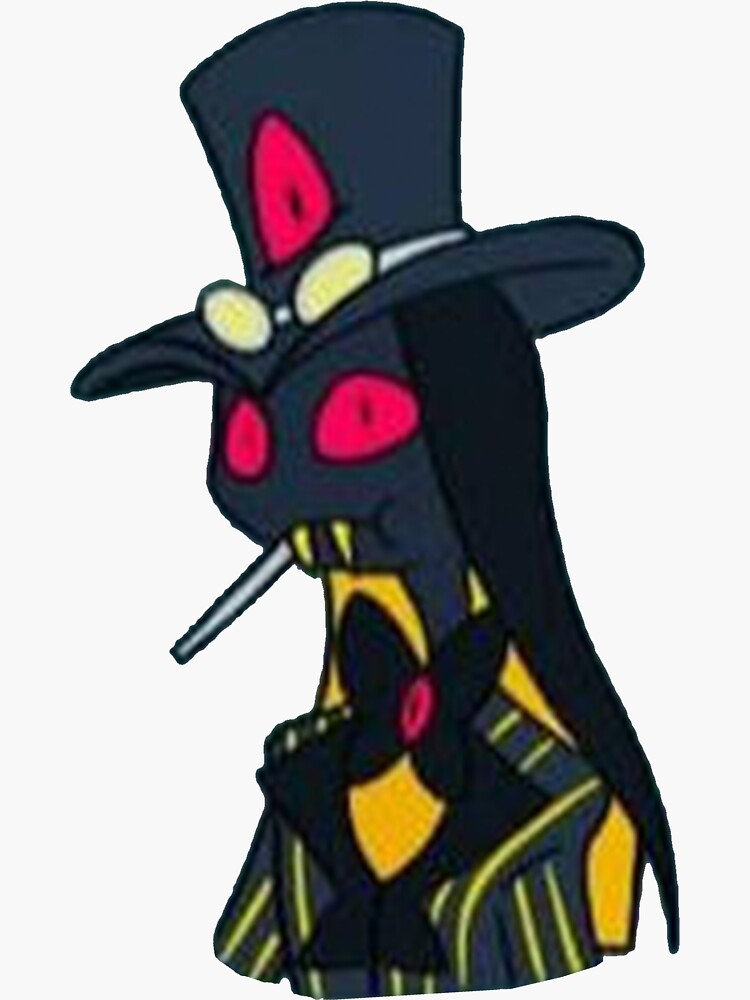 "Sir Pentious - Hazbin Hotel" Sticker for Sale by florenceboo | Redbubble