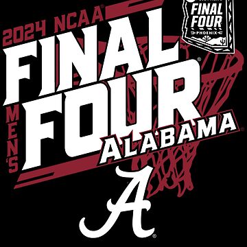 "Alabama Crimson Tide Final Four 2024 March Madness Net" Essential T ...