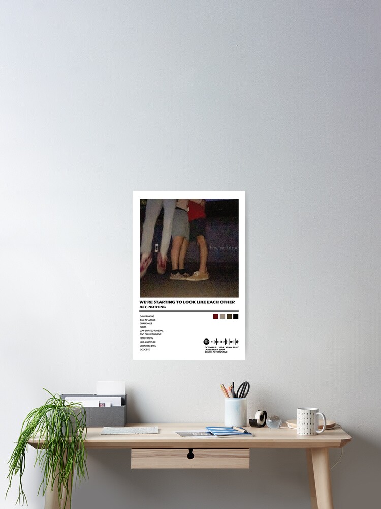 "hey, nothing "We're Starting To Look Like Each Other" Album Cover Art ...