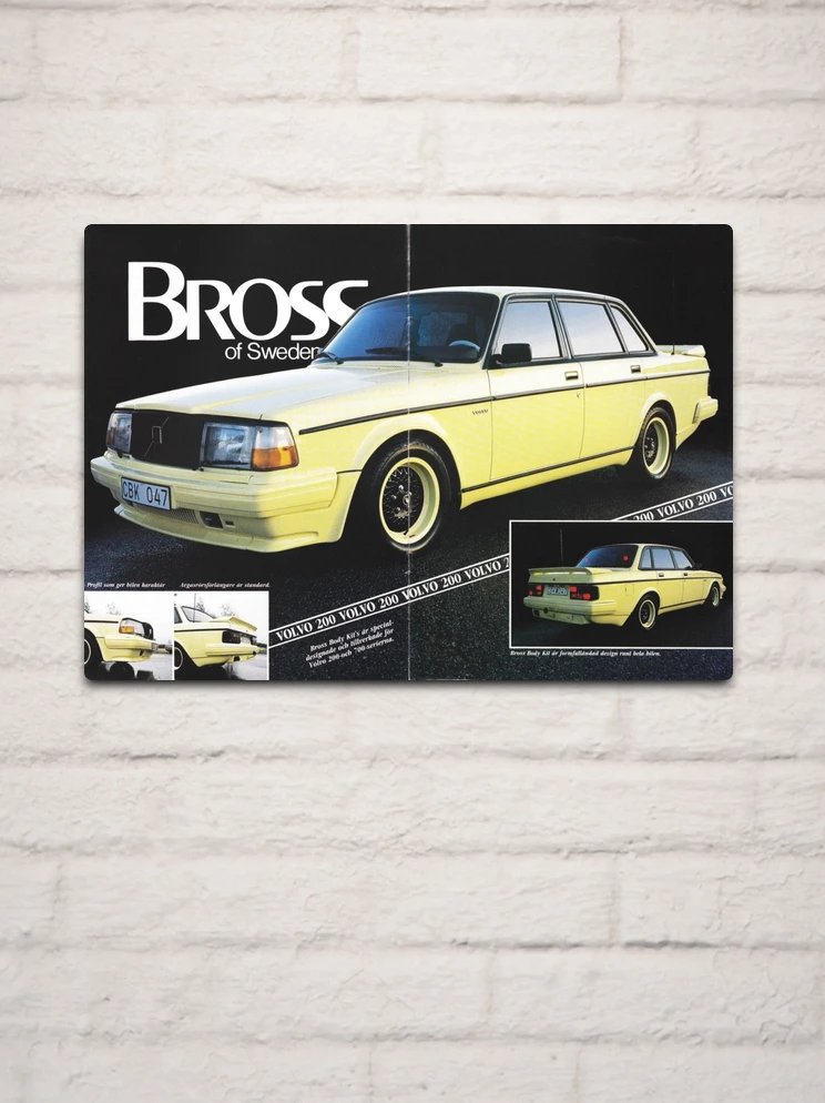 Volvo 240 Body Kit Poster Metal Print
