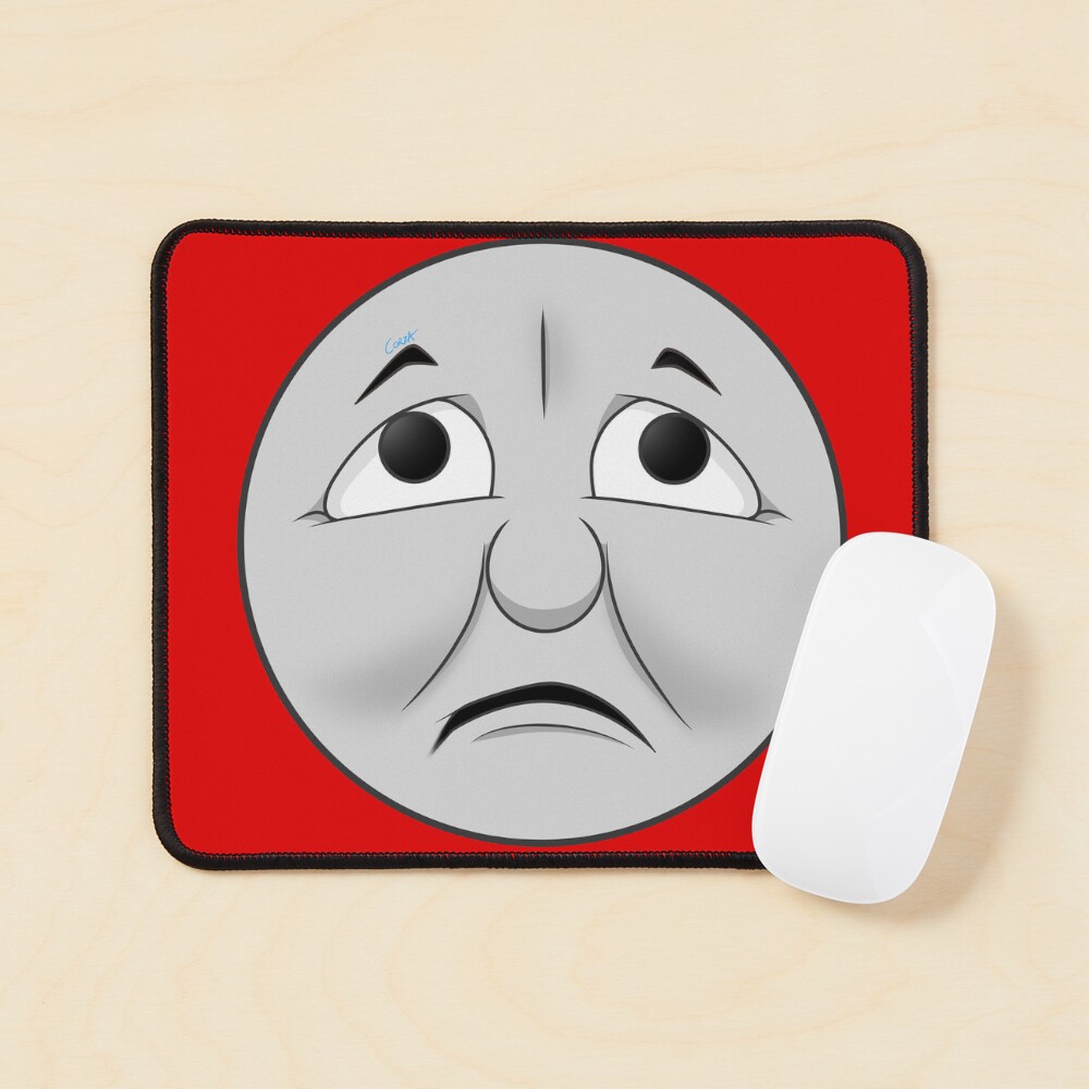 "James (sad face)" Sticker for Sale by corzamoon | Redbubble