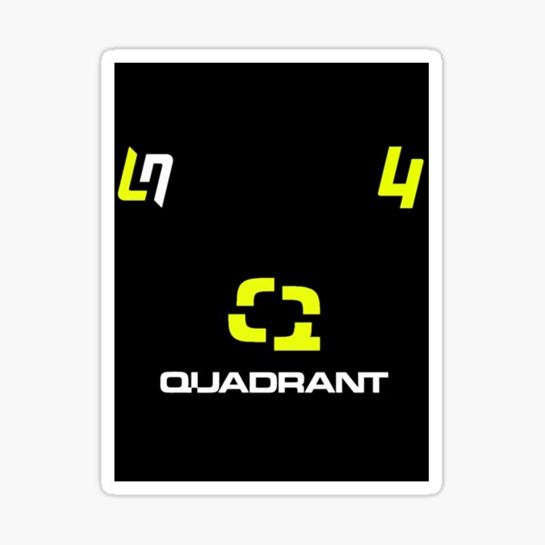 "F1 Norris Quadrant 2024" Sticker for Sale by romeoHellen | Redbubble