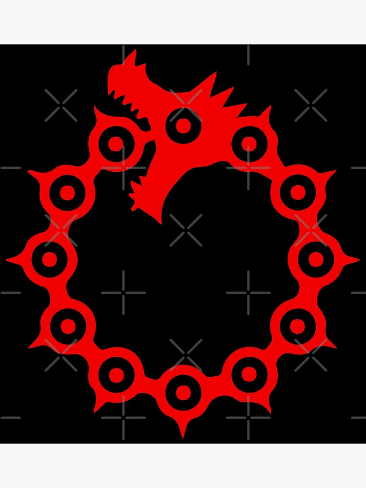 Póster «Signo del Dragón Meliodas» de gainzgear | Redbubble