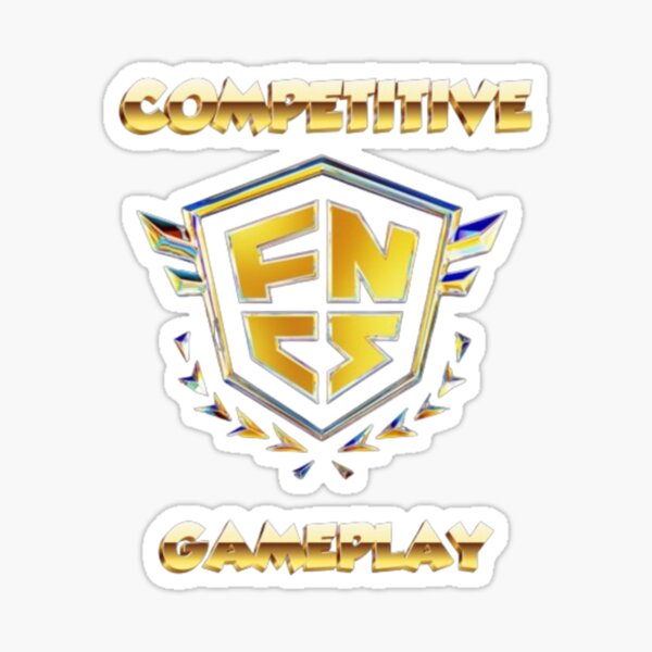 "FNCS,Competitive" Sticker by d-c-creaciones | Redbubble